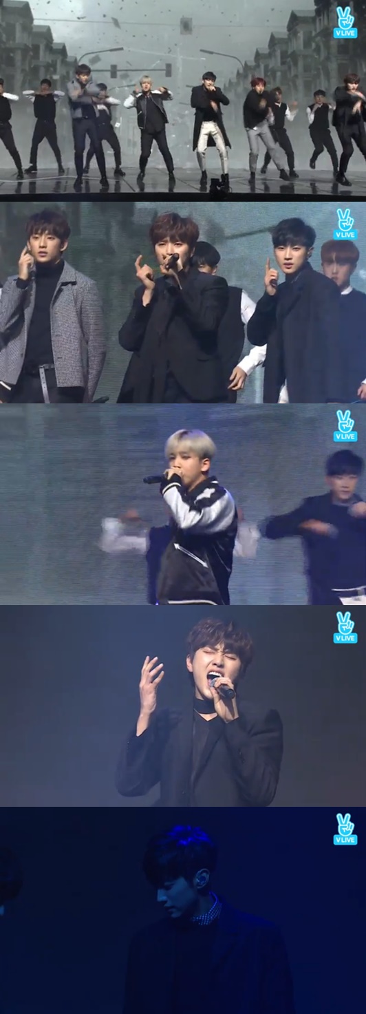 밤TView]'V앱' B1A4, '거짓말이야' 무대 공개..겨울남자 느낌 - 스타뉴스