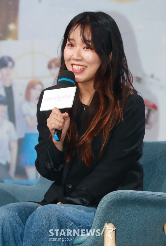 답변하는 '네가 빠진 세계' 손예은 PD[★포토] - 스타뉴스