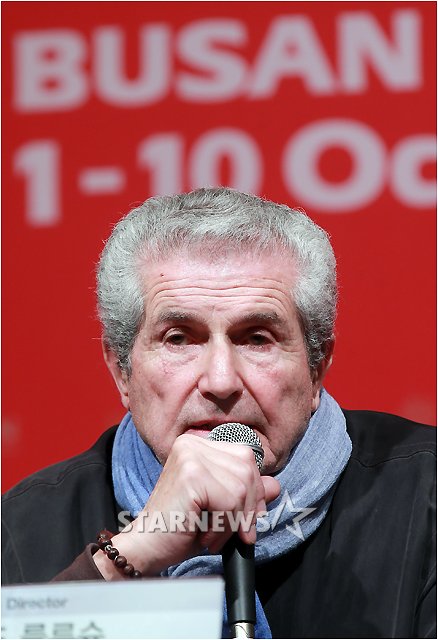 포토]클로드 를루슈 감독, 'BIFF 왔어요' | 스타뉴스