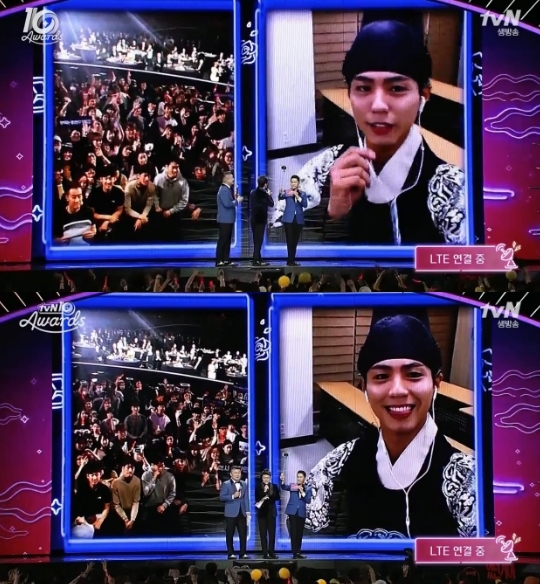 박보검, tvN10 어워즈 아시아상 "최성원 건강 되찾길" | 스타뉴스