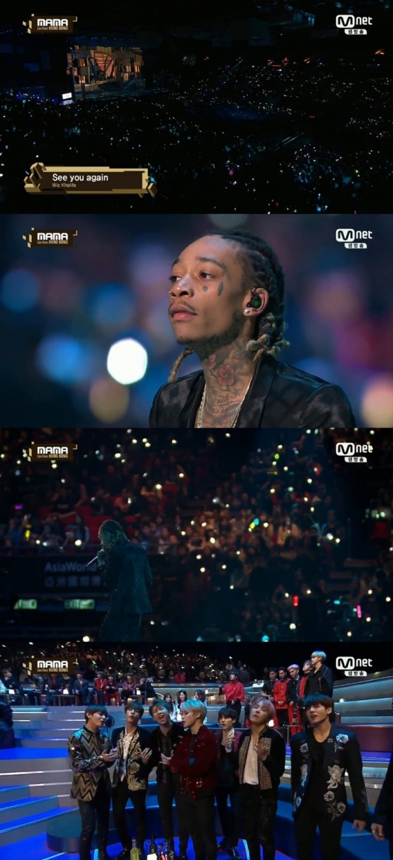 '2016 MAMA' 위즈 칼리파, 최고의 손님이 만든 최고 무대 | 스타뉴스