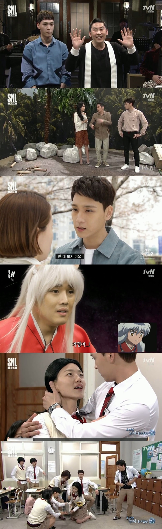 밤TView]'SNL9' 최태준, 브로맨스부터 개그까지 '완벽' - 스타뉴스