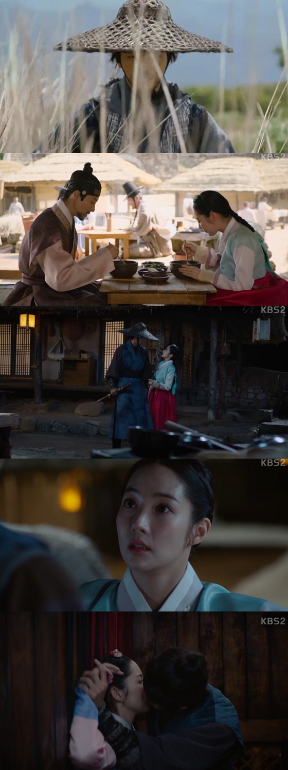 밤TView]'7일의 왕비' 연우진♥박민영 재회의 키스 | 스타뉴스