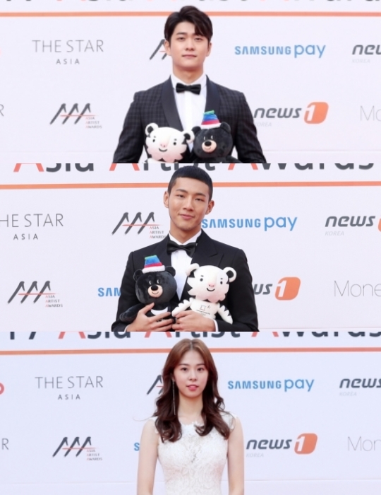 [2017AAA]강태오·지수·서은수, 배우 부문 AAA라이징스타상 수상 - 스타뉴스