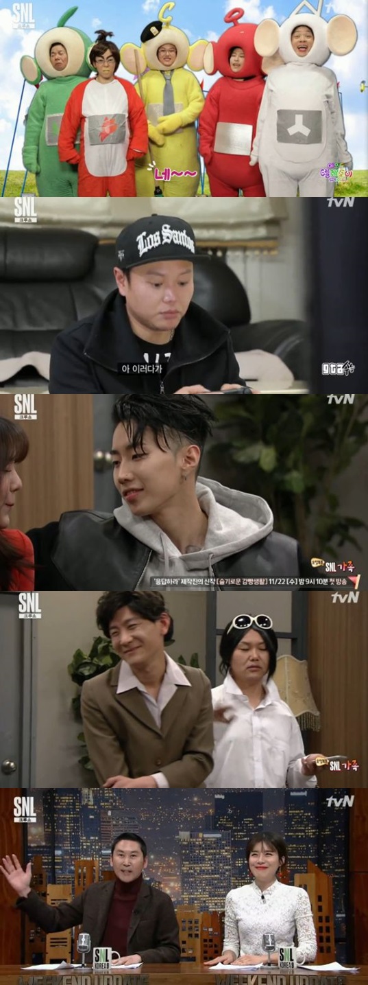 밤TView]박근혜 풍자부터 텔레토비까지..'SNL9' 알찬 마무리 - 스타뉴스