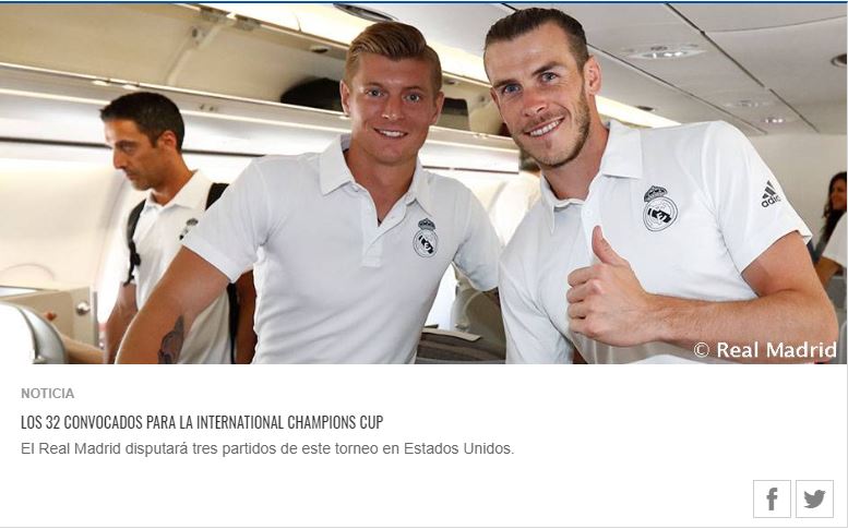 BBV 뜬다...레알, 미국 투어 32人 명단 발표 | 스타뉴스