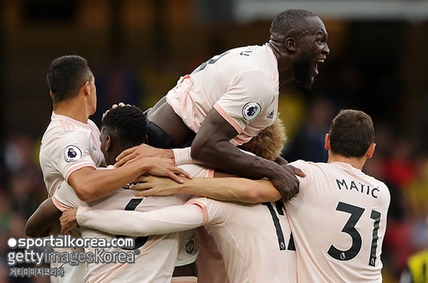 [EPL 5R] '루카쿠 골' 맨유, 왓포드 2-1 격파…2연승 행진 - 스타뉴스