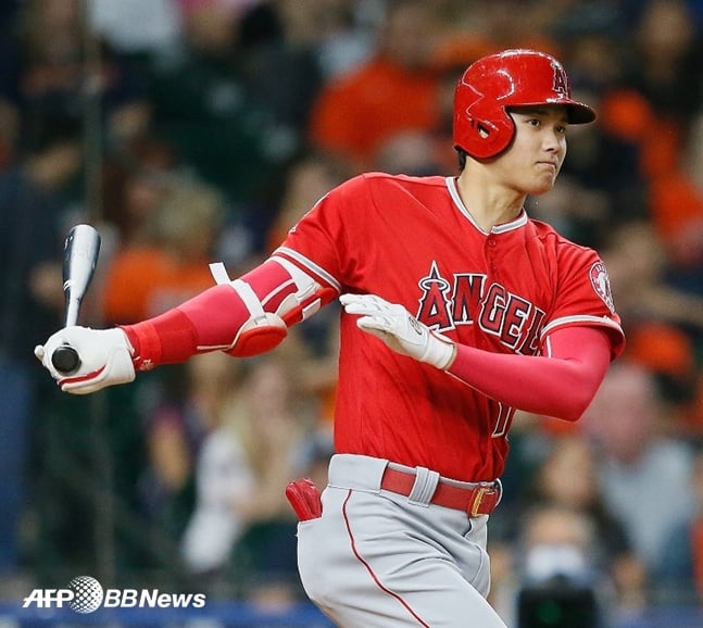 MLB의 감탄 "오타니 투구 163km-타구 183km, 경이롭다" - 스타뉴스