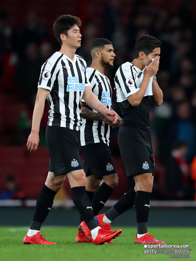 [EPL 33R] '슈팅 18개' 뉴캐슬, C.팰리스에 0-1 패배…기성용 76분 - 스타뉴스
