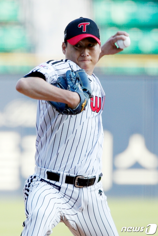 LG 차우찬, 통산 100승에 '-1'... 달성시 KBO 역대 31호 | 스타뉴스