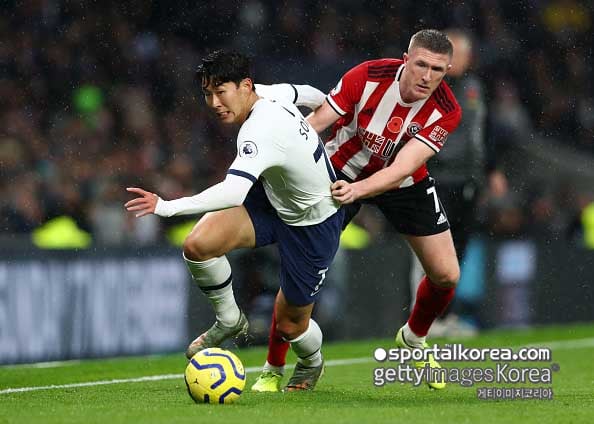 [EPL 12R] ‘손흥민 슈팅 2개’ 토트넘, 셰필드에 0-0으로 팽팽(전반종료) - 스타뉴스
