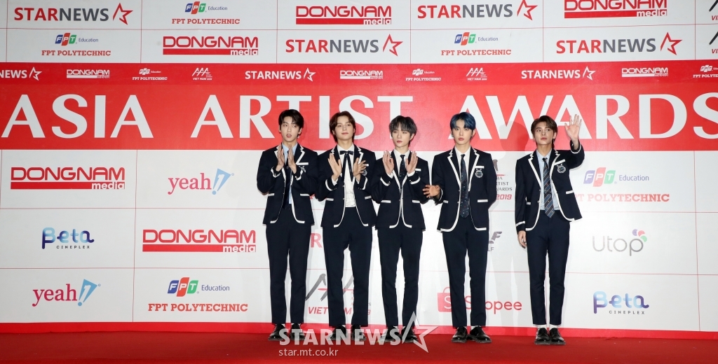 포토]'2019 AAA 베트남' 찾은 TXT | 스타뉴스