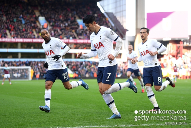 [EPL 26R] 손흥민이 끝냈다, 멀티골 폭발…토트넘, 빌라에 3-2 승리 | 스타뉴스