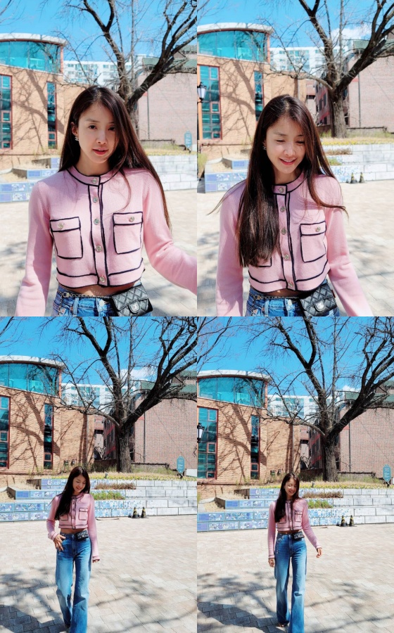 이시영, '169cm·48kg'의 몸매..개미 허리+모델 비율[스타IN★] | 스타뉴스