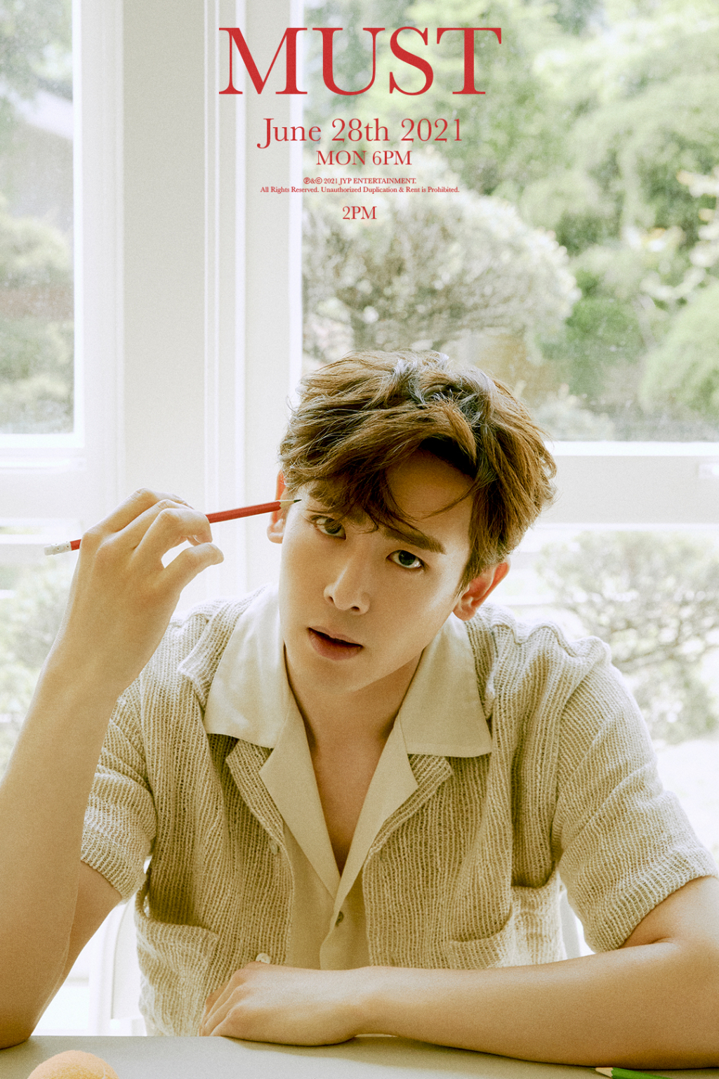 2PM 닉쿤, 'MUST' 개인 티저 공개…'오리지널 남신'의 귀환 | 스타뉴스