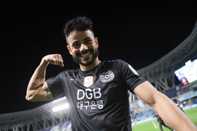 '1골 1AS' 대구 세징야, K리그1 30R MVP... K리그2는 조규성 | 스타뉴스