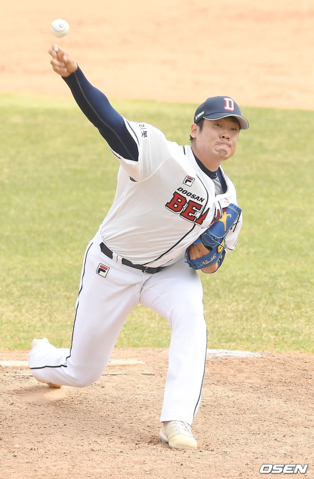 [공식발표] 두산, '158km' 이동원 끝내 방출... 백동훈·고봉재 포함 12명 정리 | 스타뉴스