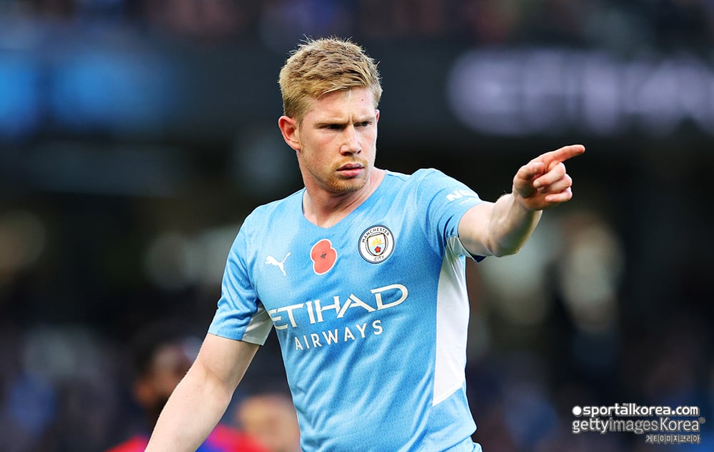 도움 만큼은 EPL 넘사벽, 맨시티 MF 도움-기대치-찬스 메이킹 1등 - 스타뉴스