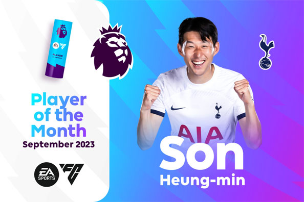 ‘9월은 SON의 달’ 손흥민, 4G 6골로 EPL 9월 이달의 선수상 수상! 앙리, 살라, 램파드랑 어깨 나란히 | 스타뉴스