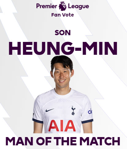 [EPL 9R] ‘SON EPL 7호골 터졌다!’ 평점 8.9! MOM도 장악! 토트넘은 풀럼 2-0 제압...무패 행진으로 다시 1위 등극 | 스타뉴스