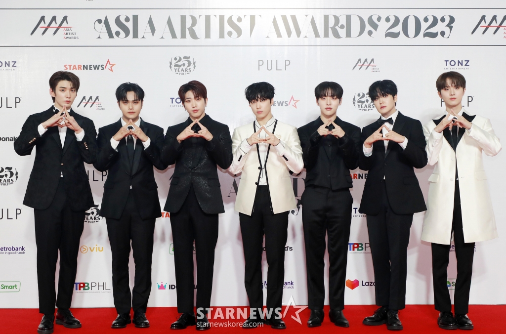 킹덤 '2023 AAA 참석했어요'[★포토] | 스타뉴스