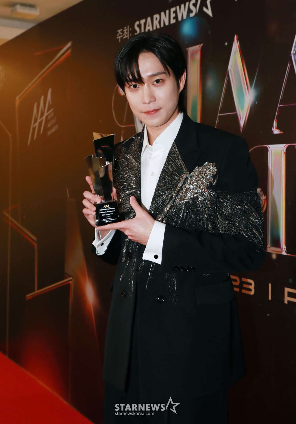 김영대 '2023 AAA 베스트 액팅 퍼포먼스 수상'[★포토] | 스타뉴스