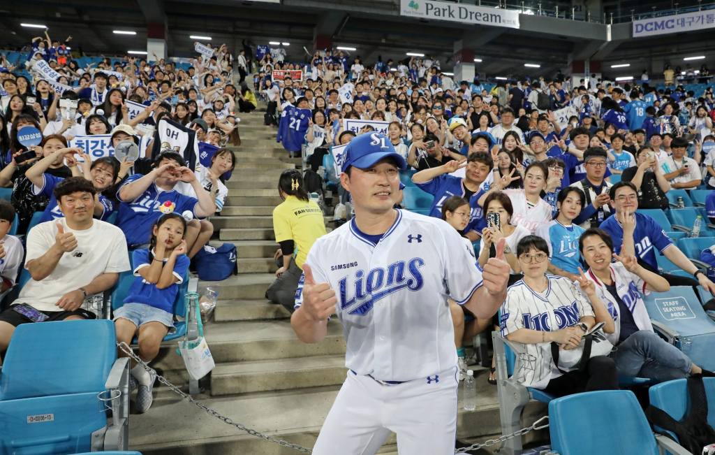 드디어 선두와 2.5G차 "KBO 최초 팀 1400SV, 오승환이 자랑스럽다" 승장 박진만 감독의 인사 [대구 현장] | 스타뉴스