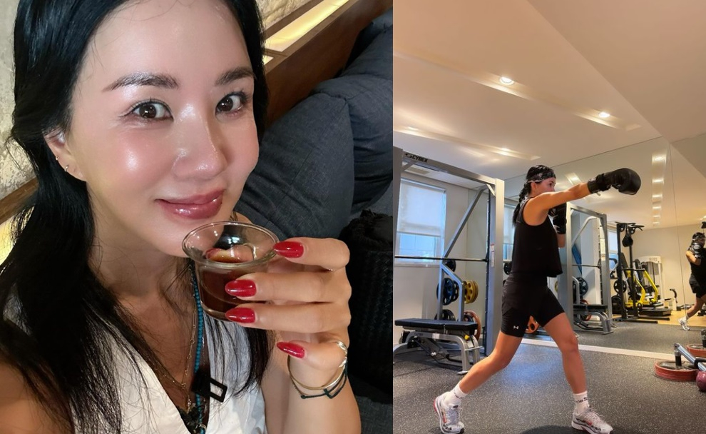 54세 엄정화, 섹시미 폭발 비결 복싱이었네..47kg 몸매 보니 | 스타뉴스