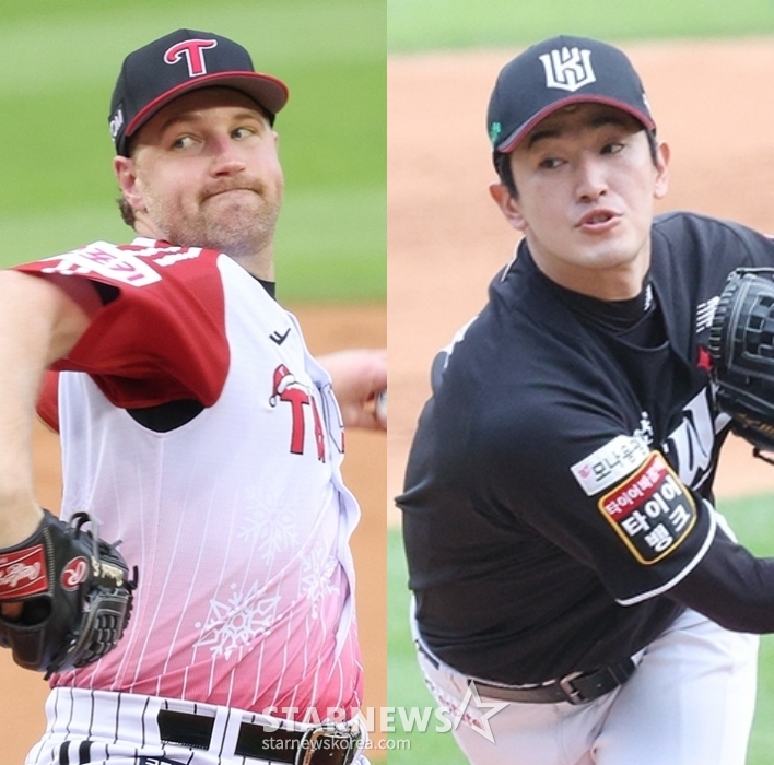 [준PO1] KT-LG 선발 라인업 발표, LG는 베테랑 하위 타순 배치... KT는 오재일만 바뀌었다 | 스타뉴스