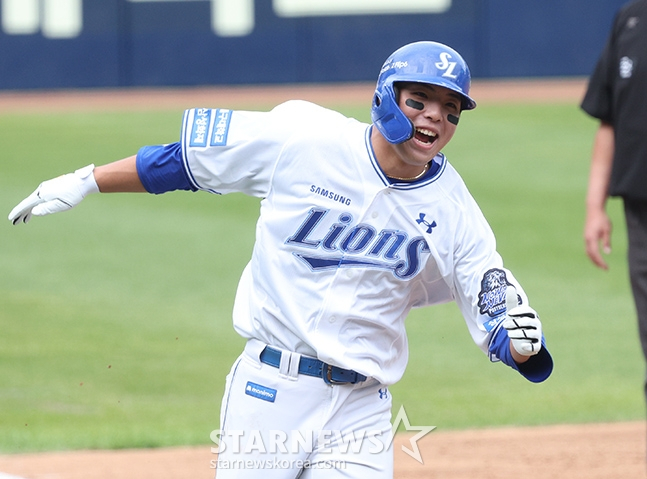 '3홈런 폭발→방향성 입증했다' 삼성, '라팍=파워야구' 승리공식은 PS서도 통한다 [PO1 현장] | 스타뉴스