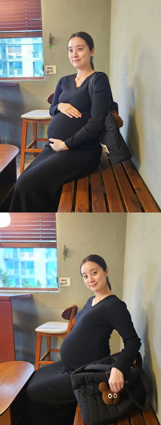 "일단 먹고 생각" 우혜림, 둘째 임신 후 16kg 증량..만삭 D라인 | 스타뉴스