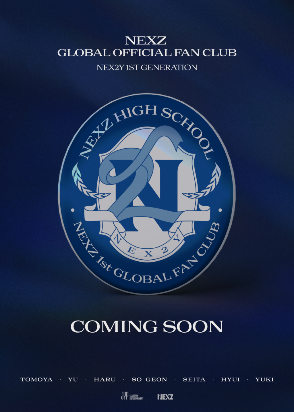 'JYP' NEXZ, 20일부터 글로벌 공식 팬클럽 'NEX2Y' 1기 모집 | 스타뉴스