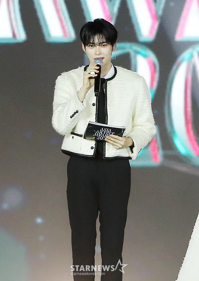 성한빈 '두번째 AAA MC'[★포토] | 스타뉴스