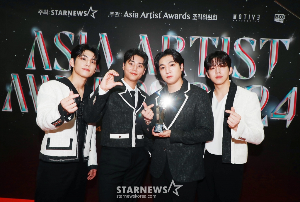 데이식스, 2024 AAA 최고의 아티스트![★포토] | 스타뉴스