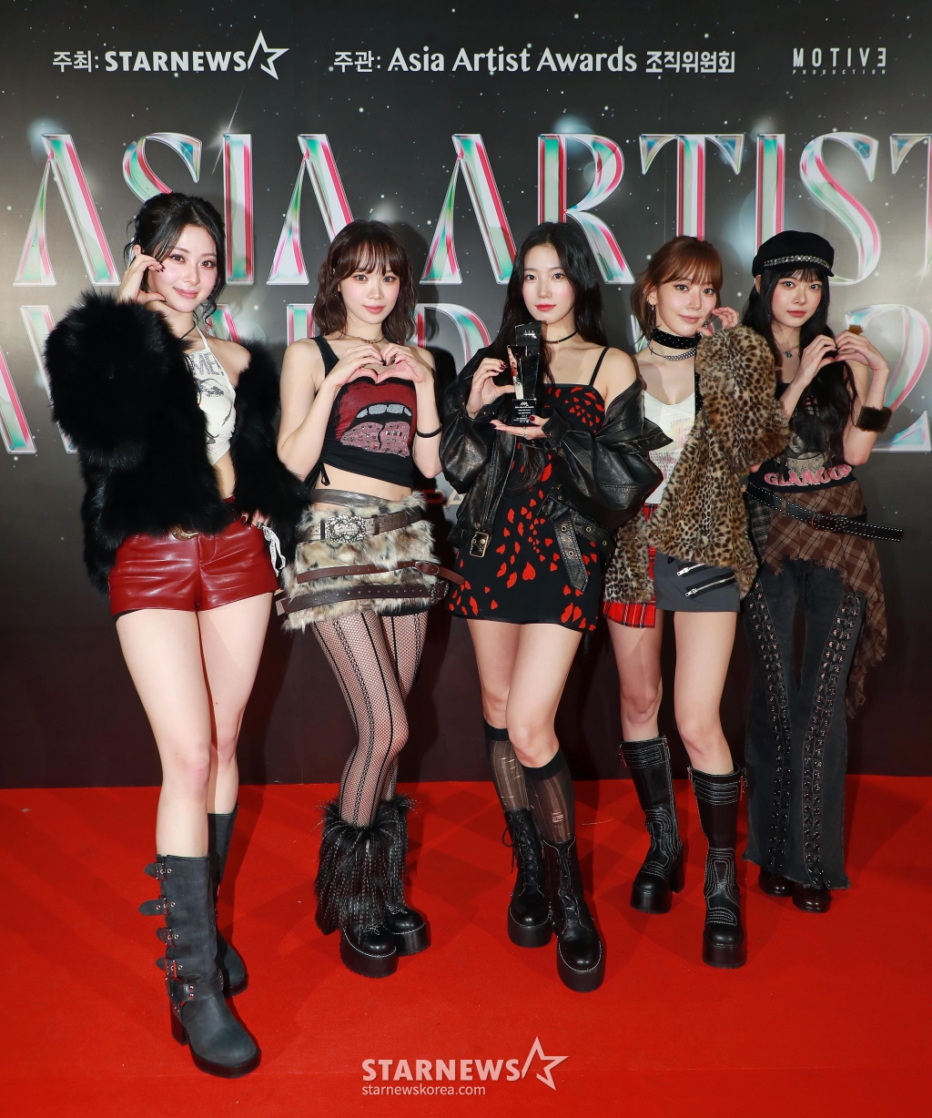 르세라핌, 2024 AAA 베스트 아티스트 선정[★포토] | 스타뉴스