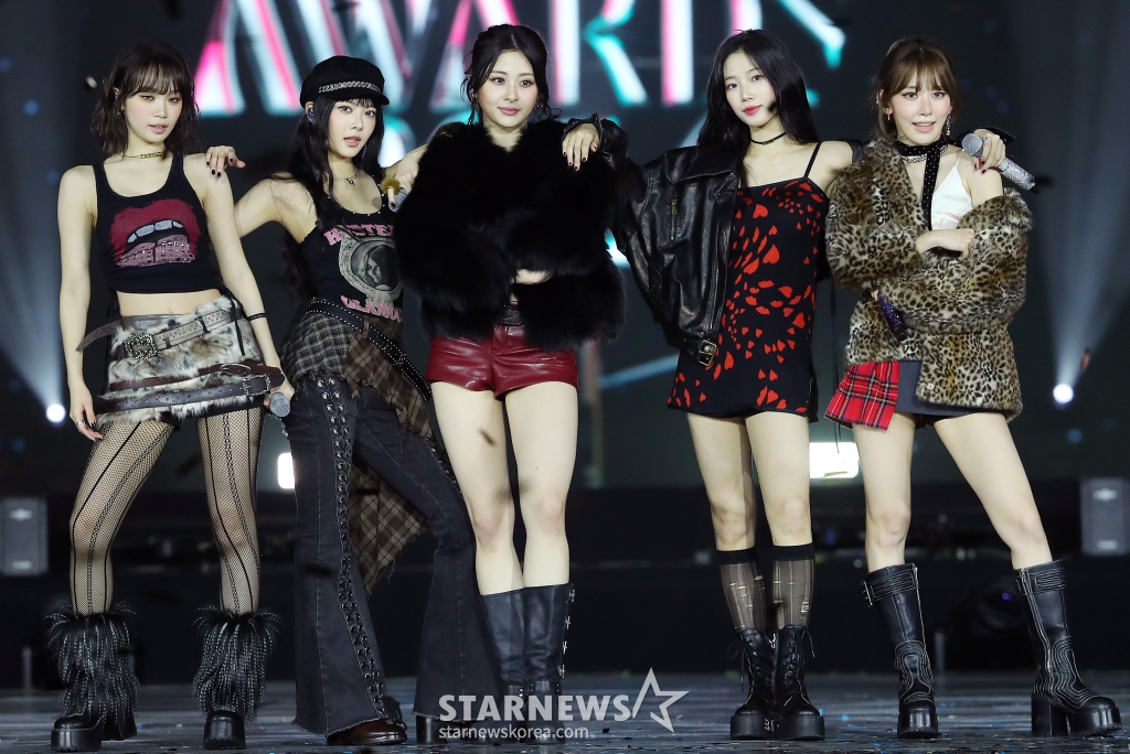 르세라핌 '올해의 퍼포먼스의 무대'[★포토] - 스타뉴스