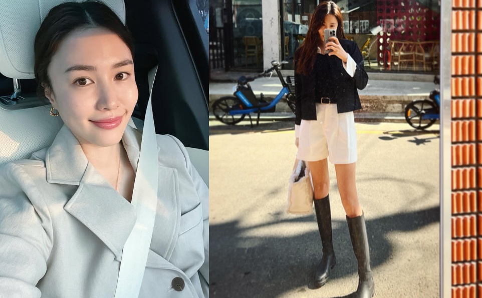 다리길이 실화? '남궁민♥' 진아름, 174cm 기럭지 '위엄' | 스타뉴스