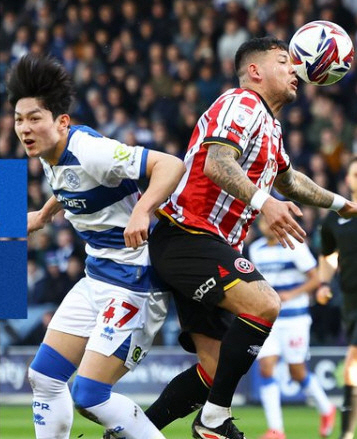 '실점 빌미 했어도 슈팅 1위인데' 양민혁, GK 빼고 최하평점 '굴욕'+볼경합 성공도 '0%'... QPR, 셰필드에 1-2 패배 | 스타뉴스