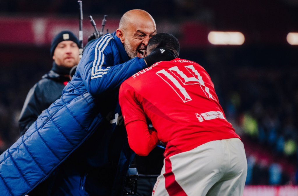 '탈트넘은 과학' 누누 감독 '돌풍의 팀' 계속 일낸다... EPL 3위 노팅엄, 승부차기 끝 FA컵 8강 진출 | 스타뉴스