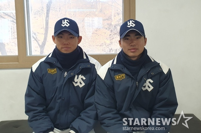 'KBO 1R 지명권' 오재원-신재인 앞세운 유신고, '55년 만의 도전' 성남고와 황금사자기 결승 맞대결 | 스타뉴스