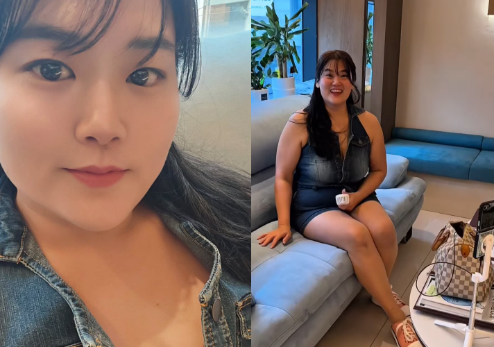 드디어 81kg..미나 시누이, 청미니 스커트 입고 "자신감 생겼다" | 스타뉴스