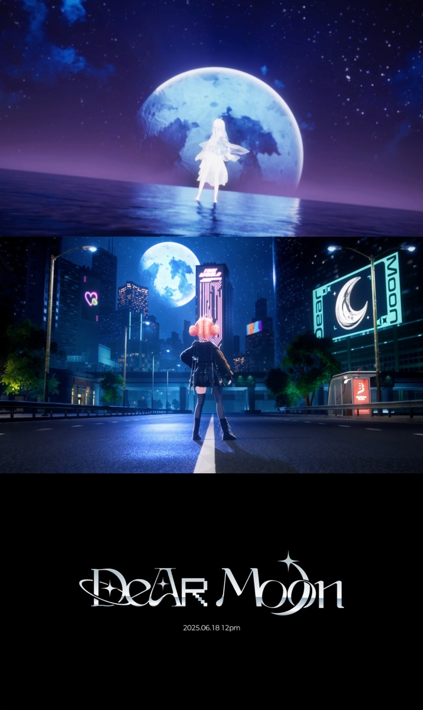 버추얼 아이돌 WISHes, 오는 18일 데뷔 싱글 'Dear Moon' 발매 | 스타뉴스