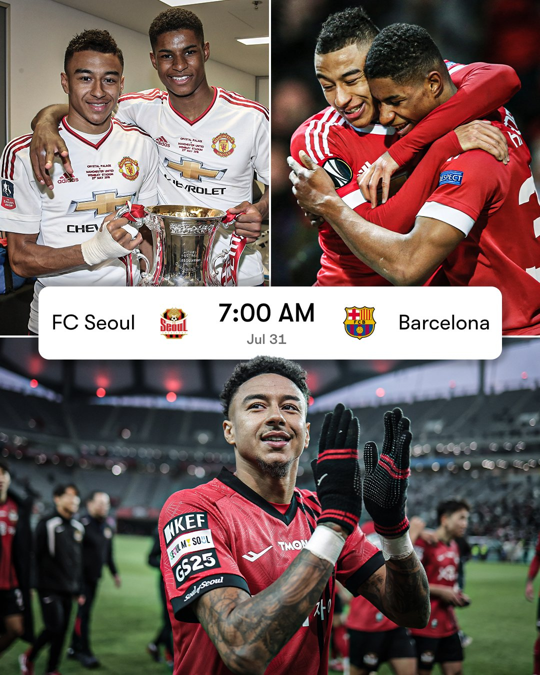 BBC·ESPN도 관심 "서울 린가드-바르셀로나 래시포드, 韓서 맞대결" | 스타뉴스