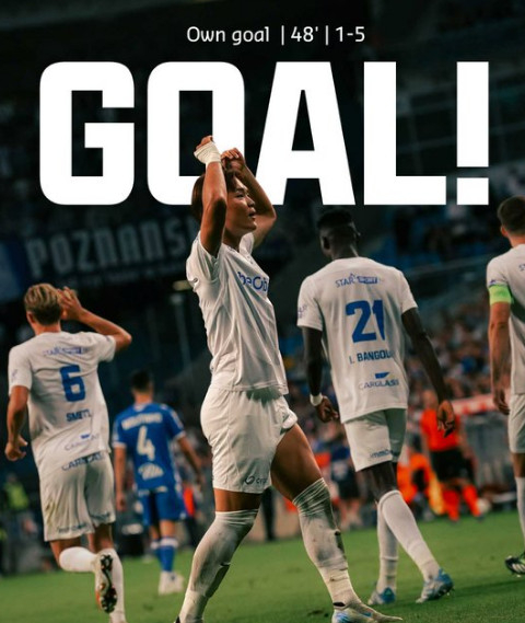 오현규 대단해! 3골 관여 '역대급 활약' PK 실패하고도 '소나기 슈팅→득점 쾅!'... 헹크, UEL PO 5-1 대승 | 스타뉴스