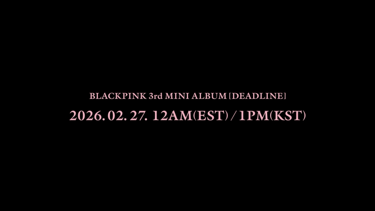 BLACKPINK will come back with their 3rd mini album "DEADLINE" on ...