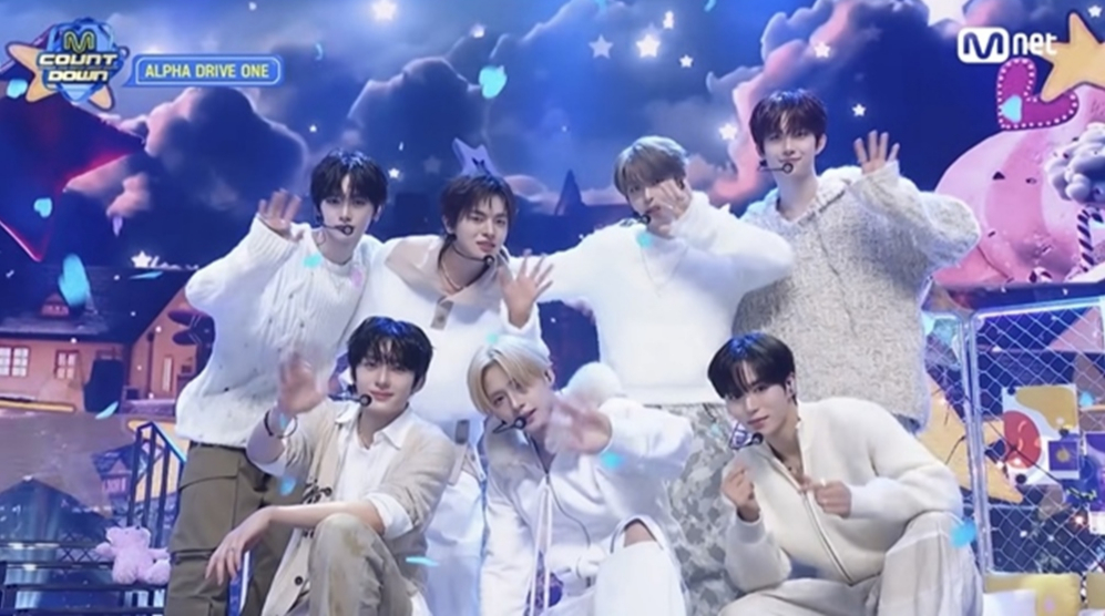 Alpha Drive One, "M Countdown" Shining One Team Power.."Cinnamon Shake ...