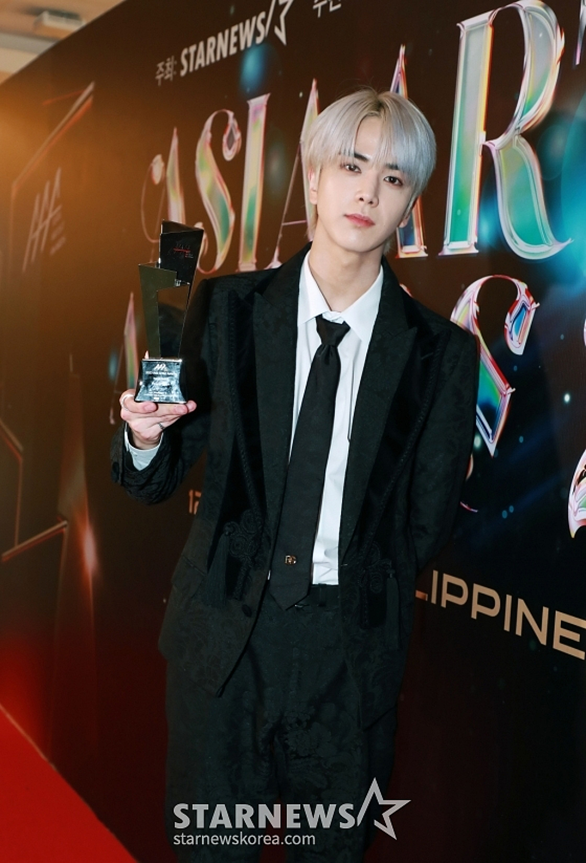 더보이즈 영훈 '2023 AAA 포커스 상 받았어요'[★포토] | 스타뉴스