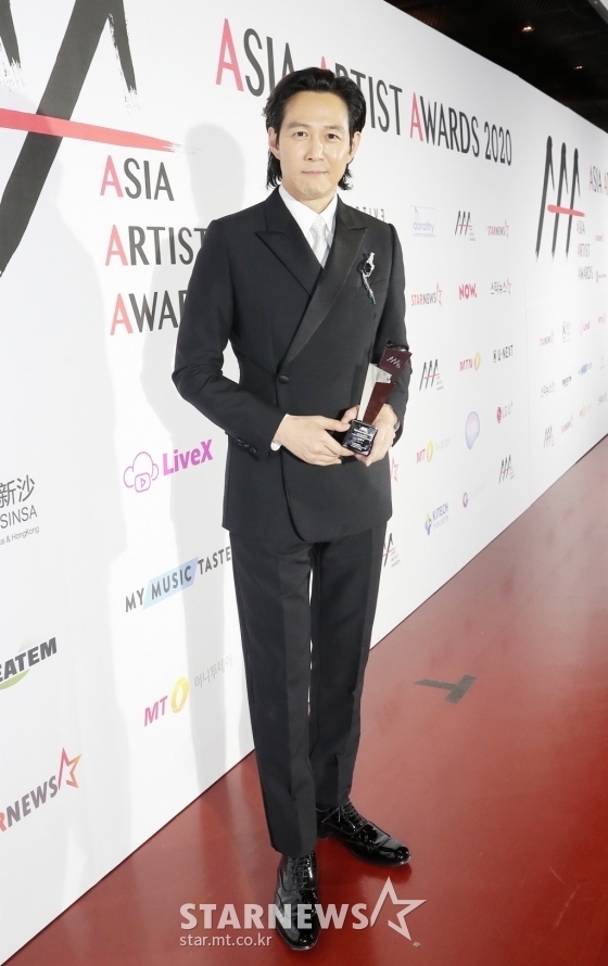 이정재 '2020 AAA 올해의 배우 수상!'[★포토] | 스타뉴스