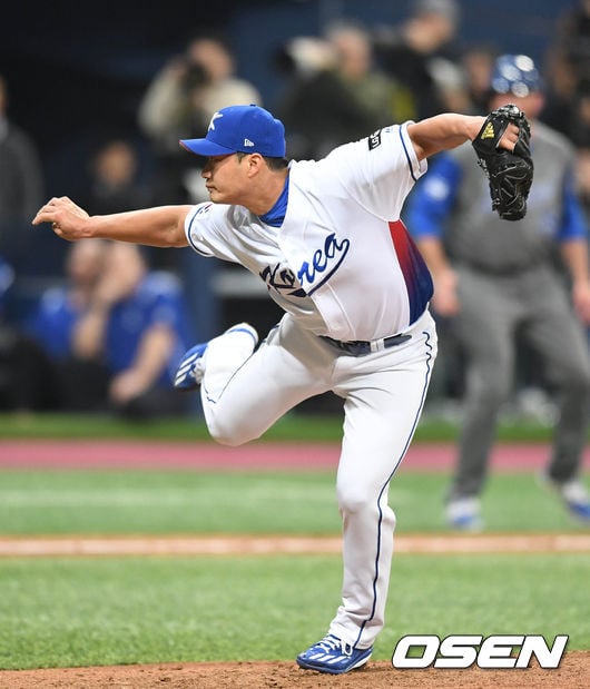 [WBC] '150km' 오승환, 고척돔을 들끓게 만들다.. '만루 위기 대탈출' | 스타뉴스