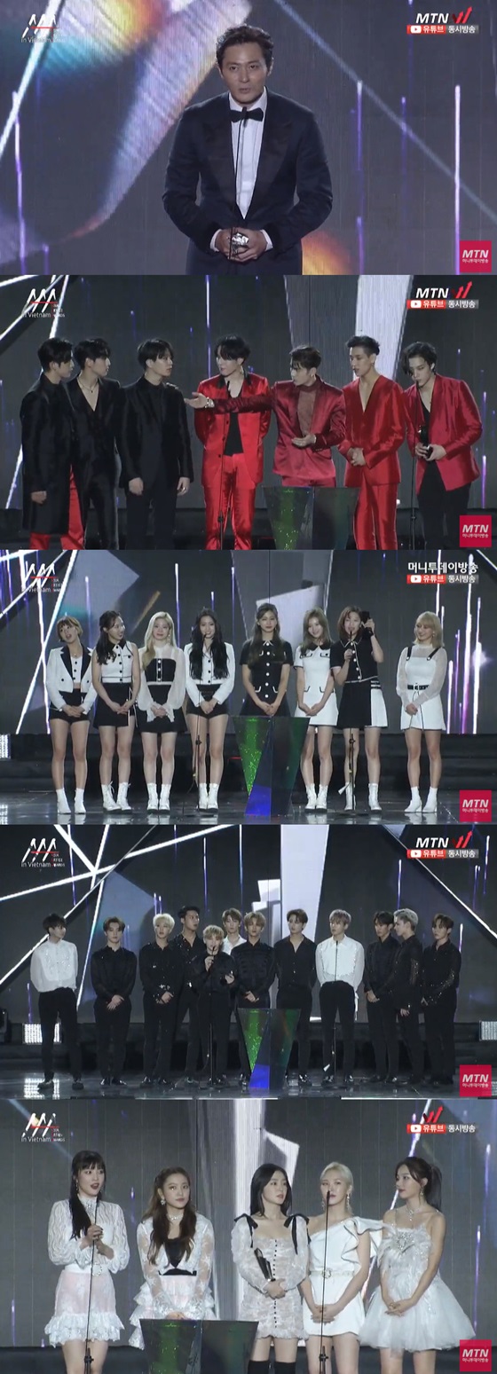 'AAA 2019' 장동건→트와이스 대상, 뜨거웠던 한류 축제[종합] | 스타뉴스